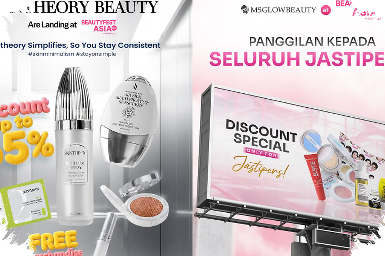 Diskon Skincare Hingga 67 Persen di BeautyFest Asia 2026, Tiga Booth ...